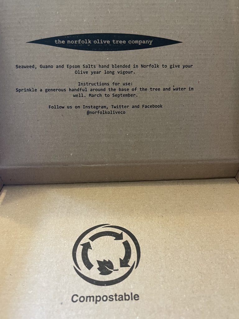 Slow Release Olive Feed - a blend guano, seaweed and Epsom salts. Buy ...