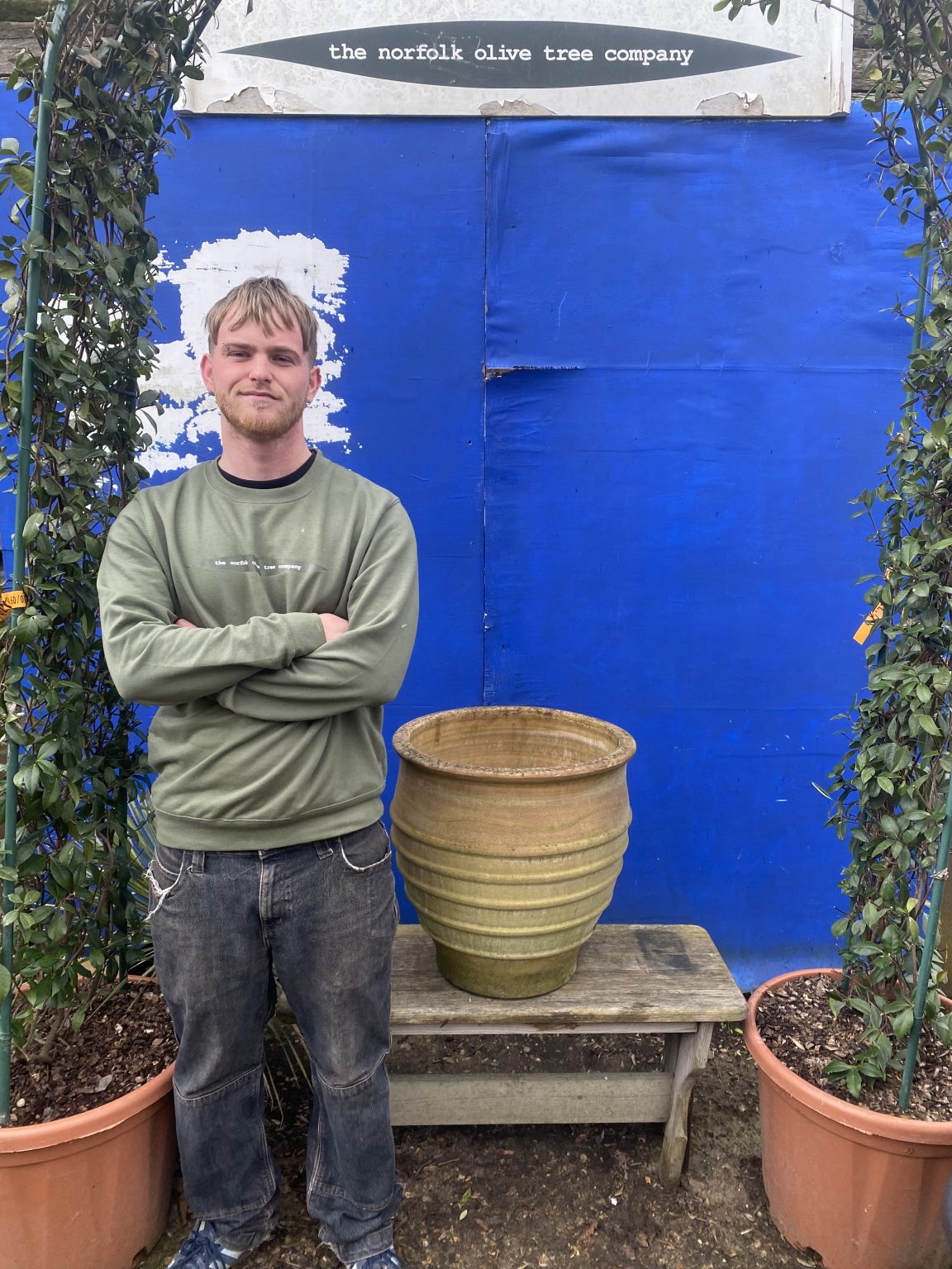 Cretan Pot -Aged & Authentic Terracotta from Crete - The Norfolk Olive ...